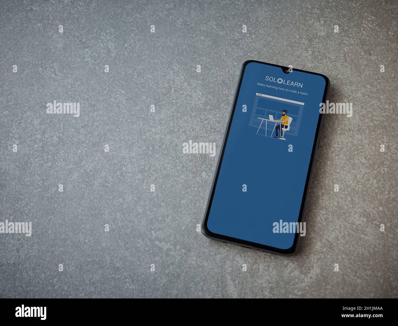 Lod, Israel - July 8, 2020: SoloLearn - Learning coding app launch ...