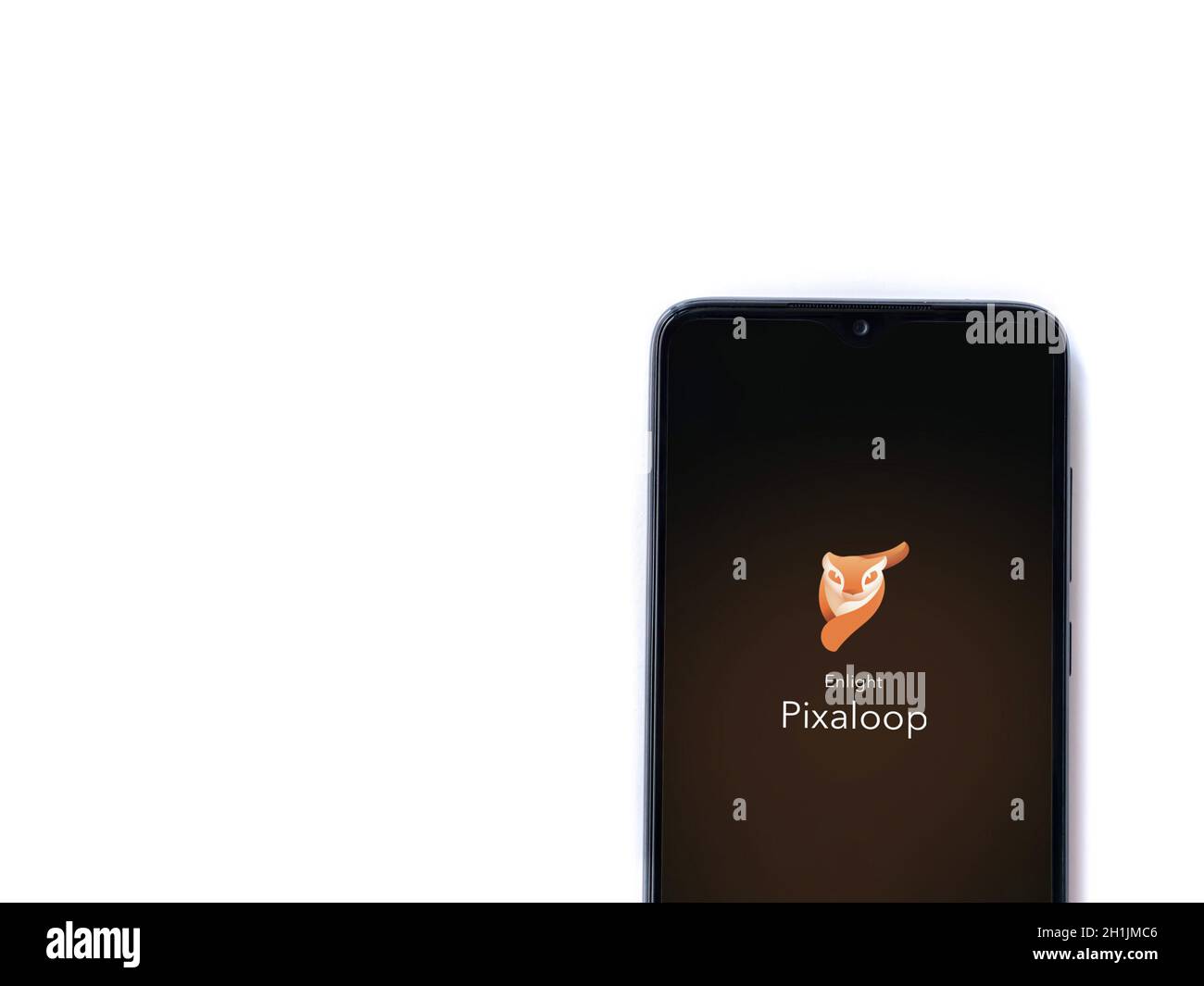 Lod, Israel - July 8, 2020: Enlight Pixaloop app launch screen with ...