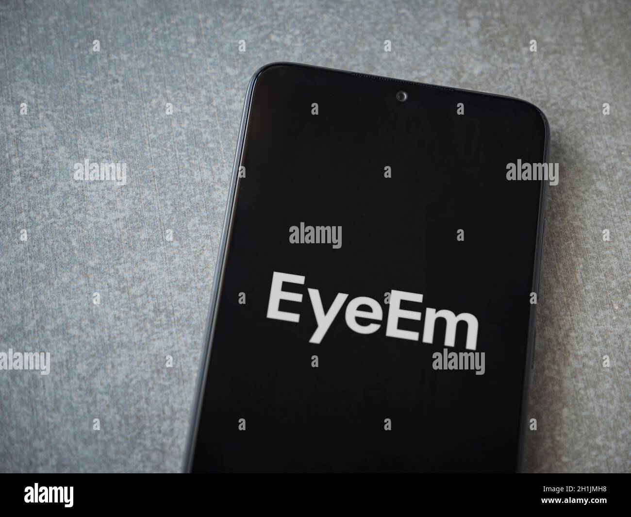 Lod, Israel - July 8, 2020: EyeEm - Sharing and Selling Images app ...