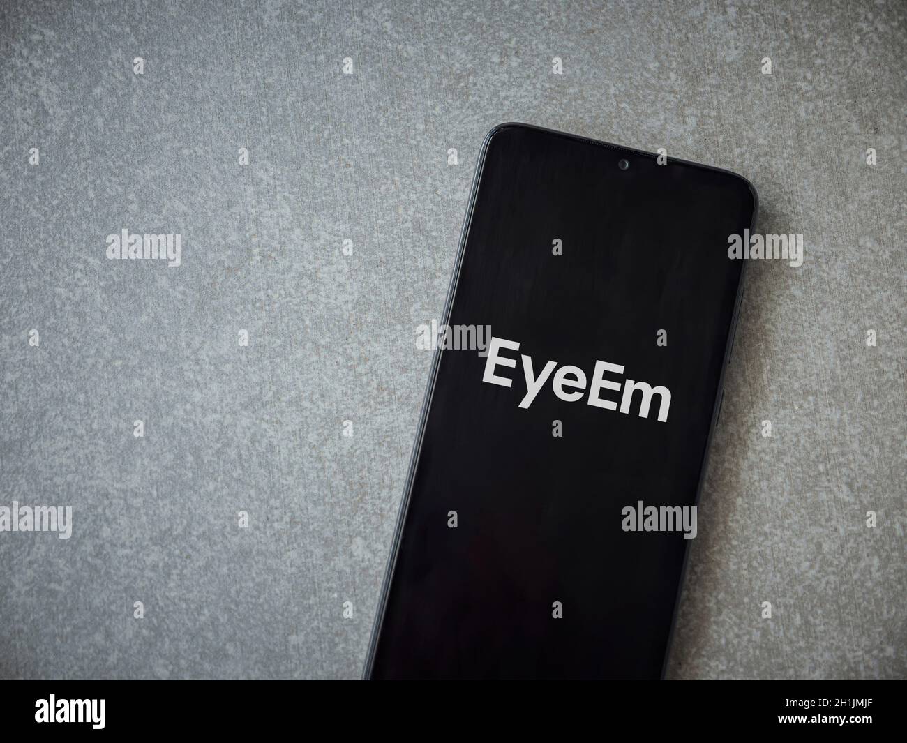 Lod, Israel - July 8, 2020: EyeEm - Sharing and Selling Images app ...