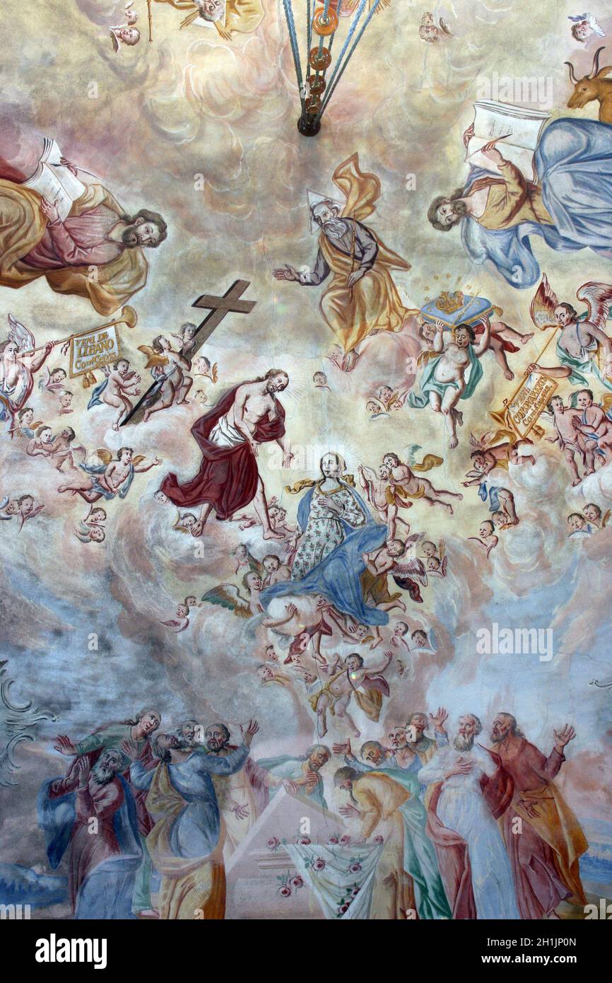 Trinity painting father son holy hi-res stock photography and images ...