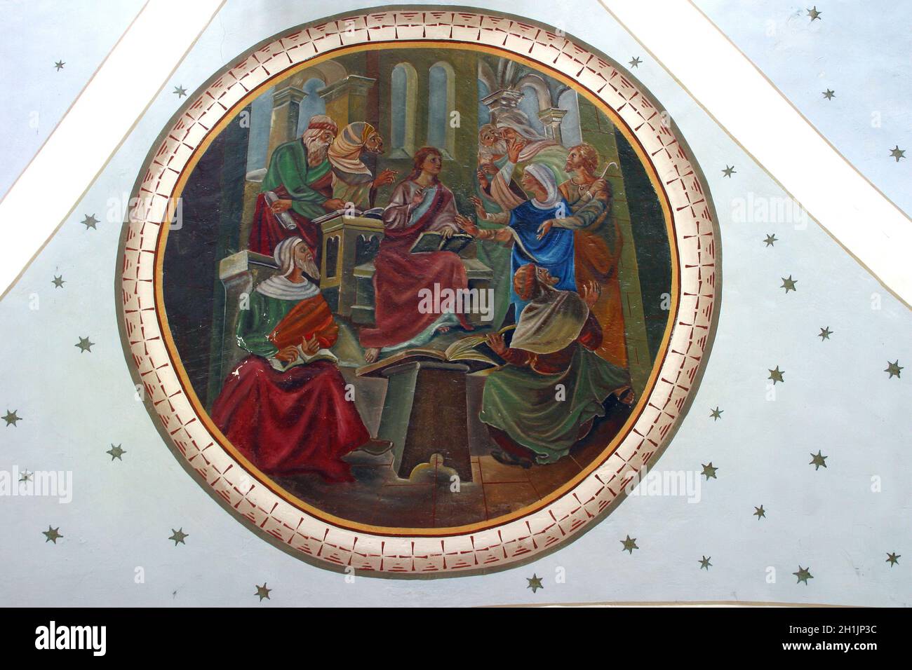 Twelve year old jesus in the temple hi-res stock photography and images ...
