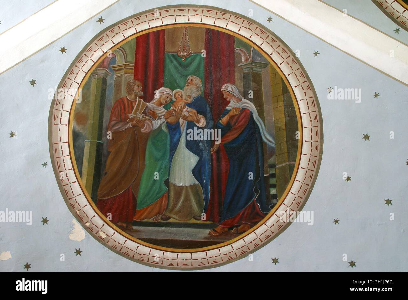 Presentation of Jesus at the Temple Stock Photo - Alamy