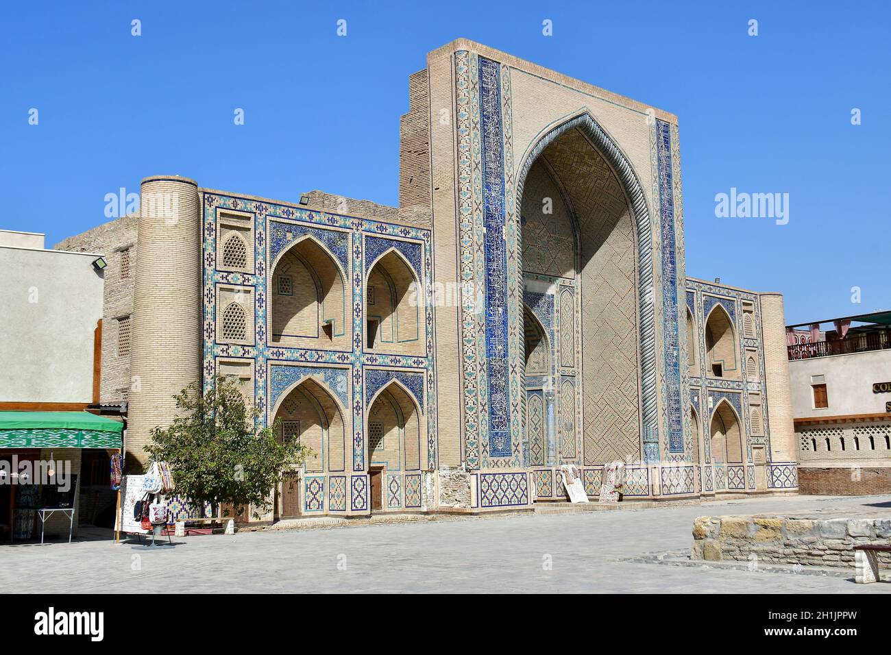 Ulugbek Madrasah, Bukhara, Buxoro, Uzbekistan, Central Asia Stock Photo ...