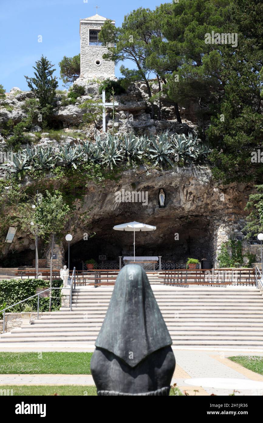 Shrine of Our Lady of Lourdes in Vepric, Croatia Stock Photo - Alamy