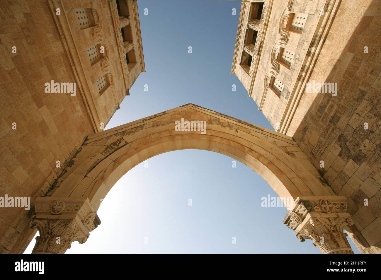 Basilica of the Transfiguration, Mount Tabor, Galilee, Israel Stock ...
