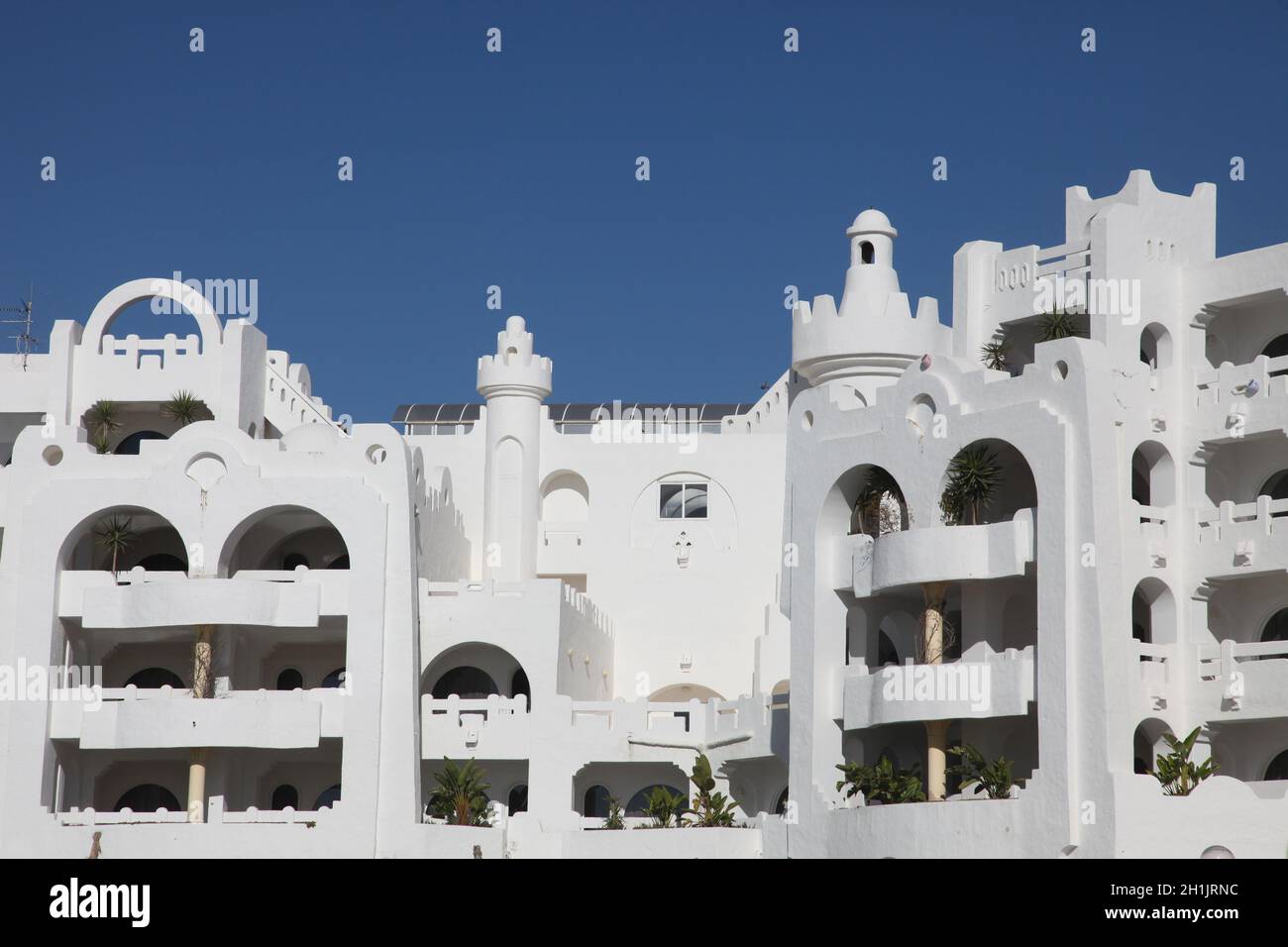 Tunisian modern architecture Stock Photo - Alamy