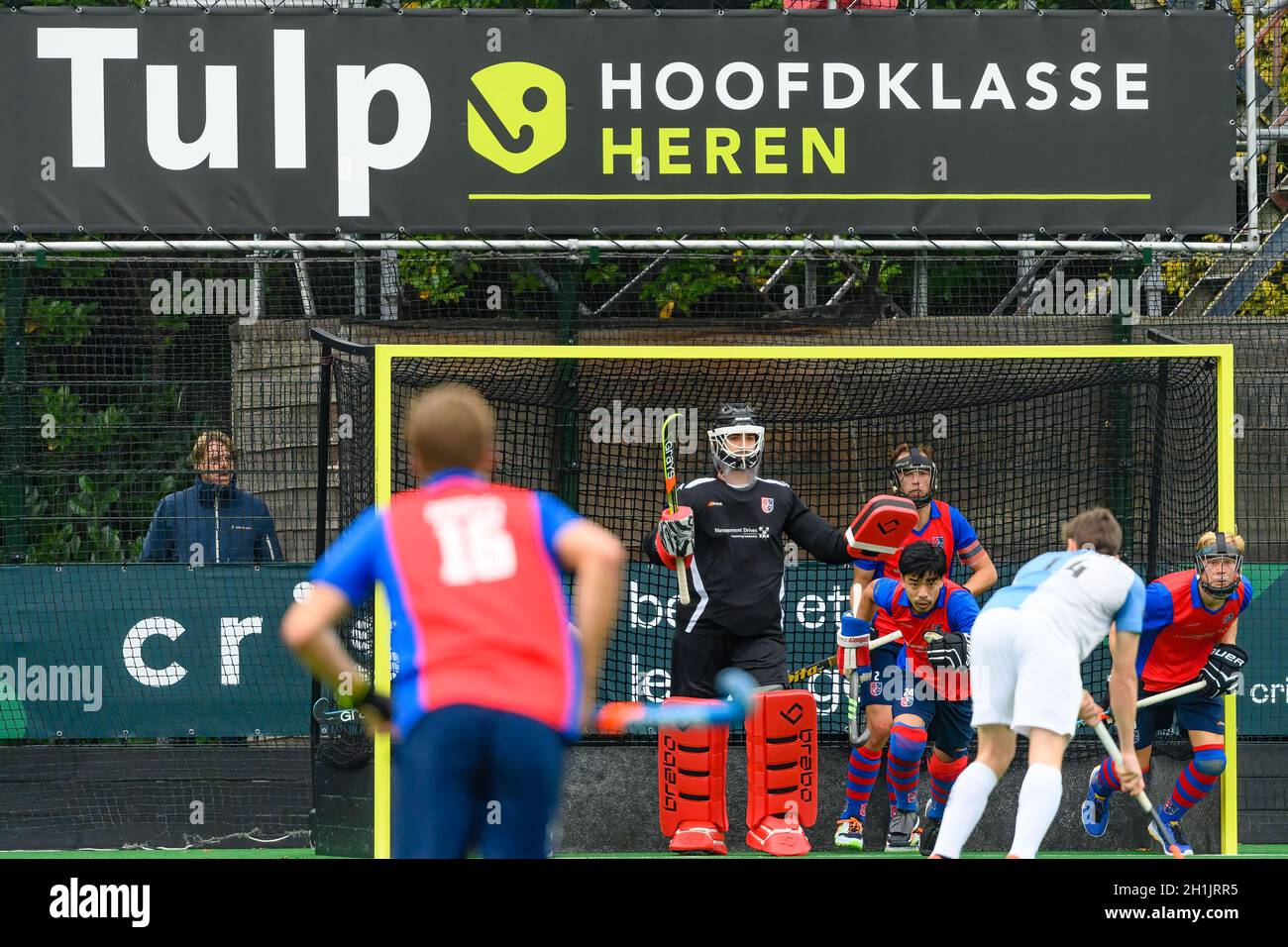 Bilthoven, 17-10-2021, HC SCHC, Tulp Hockey Hoofdklasse Heren, Seizoen 2021-2022. Matthijs ...