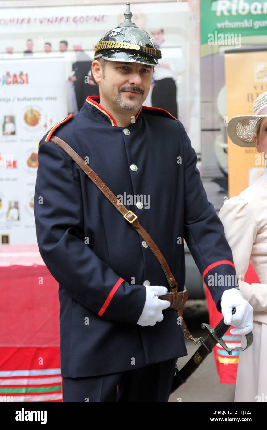 Event Zagreb Time Machine, there was a promenade of the old city ...