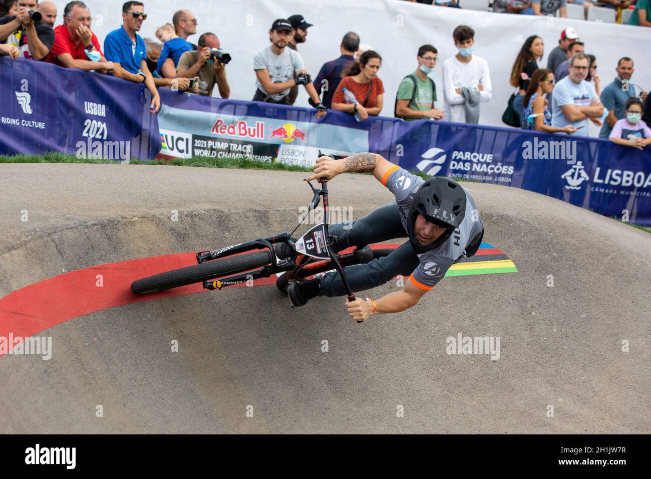 North American biker Collin Hudson in action during the men's Red Bull ...