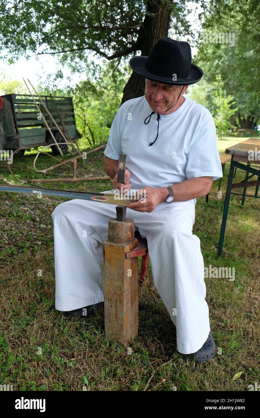 Antique hay cutter hi-res stock photography and images - Alamy