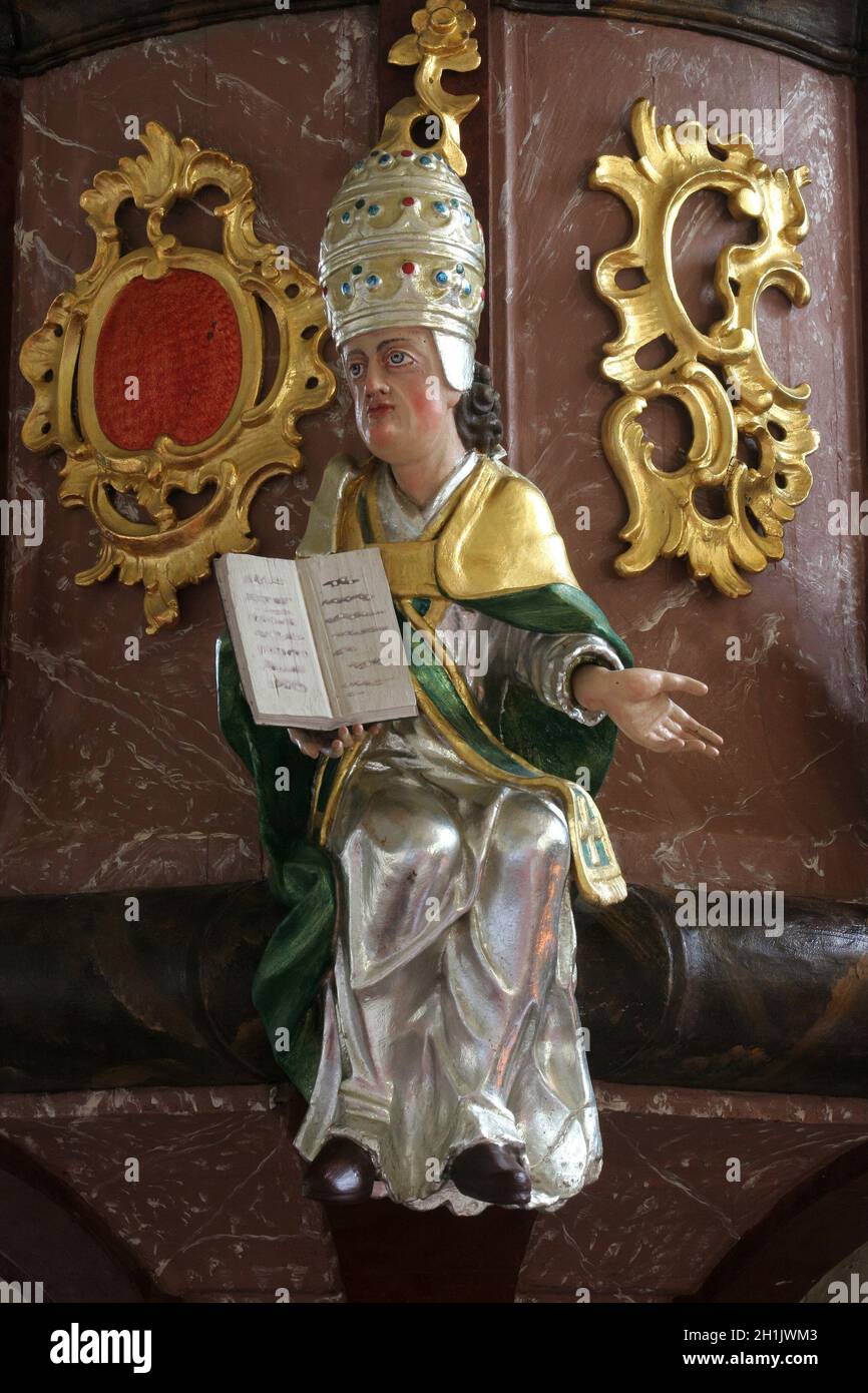 Pope St. Gregory I Stock Photo - Alamy