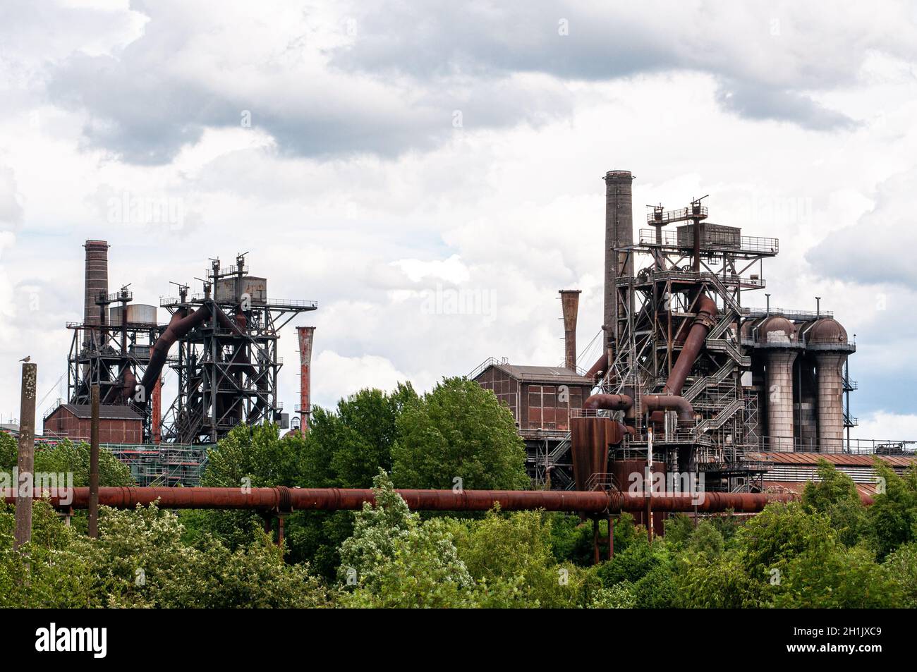 Abandoned industrial factory in Duisburg, Germany Stock Photo - Alamy