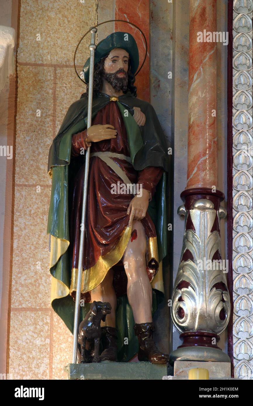 Saint roch devotion hi-res stock photography and images - Alamy