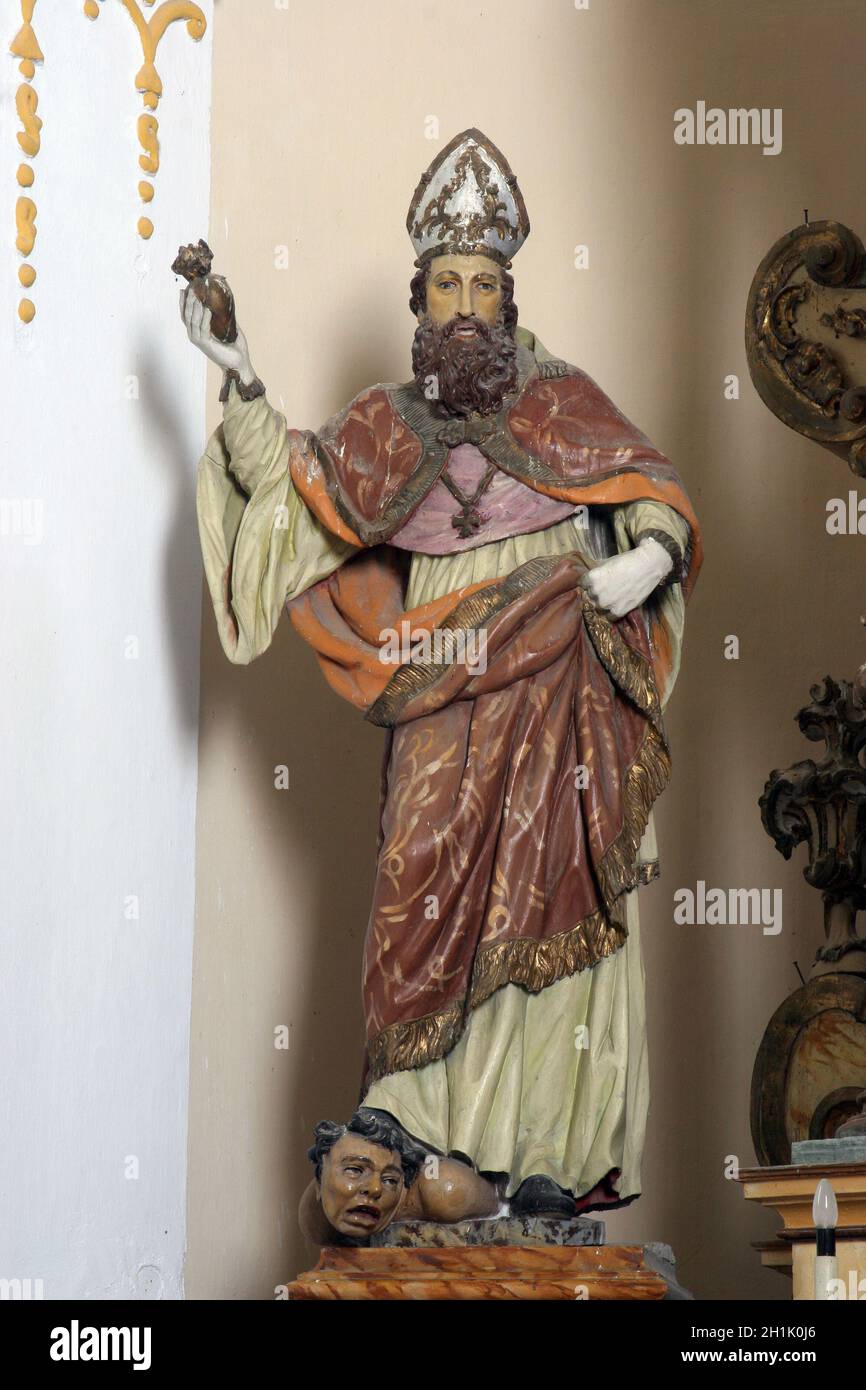 Saint Augustine of Hippo Stock Photo - Alamy