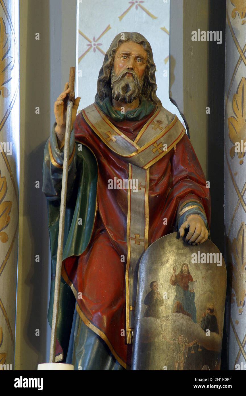 Statue of Saint Methodius Stock Photo - Alamy