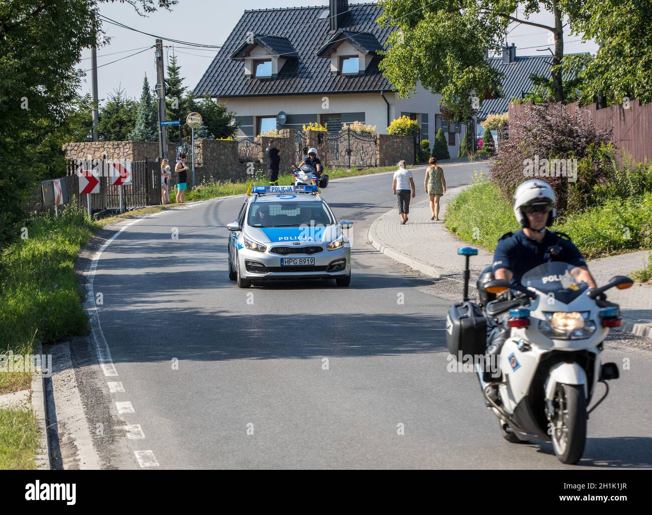 Policja polish police car hi-res stock photography and images - Alamy