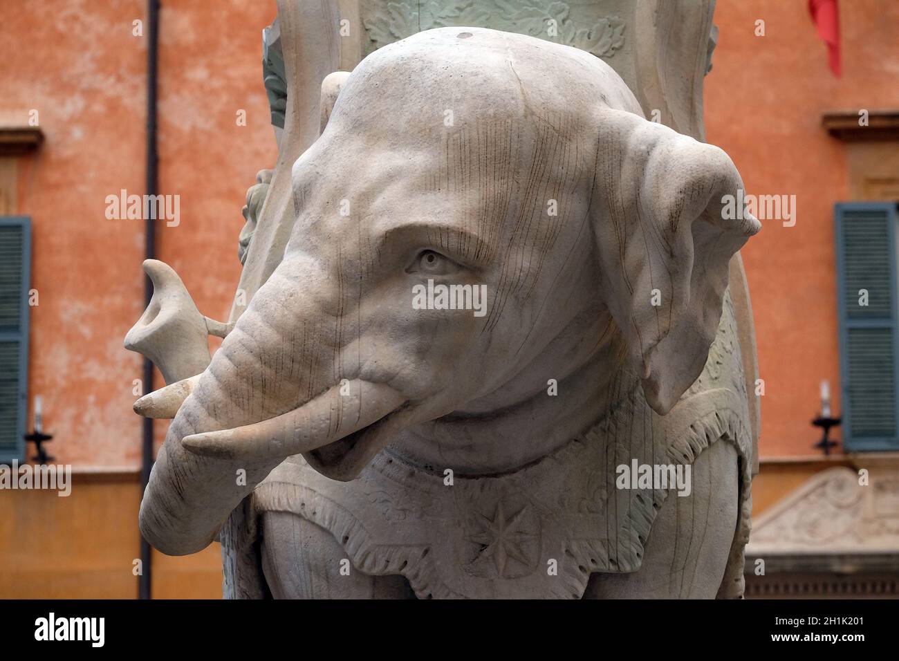 Elephant and Obelisk, designed by Bernini, Basilica Santa Maria Sopra ...