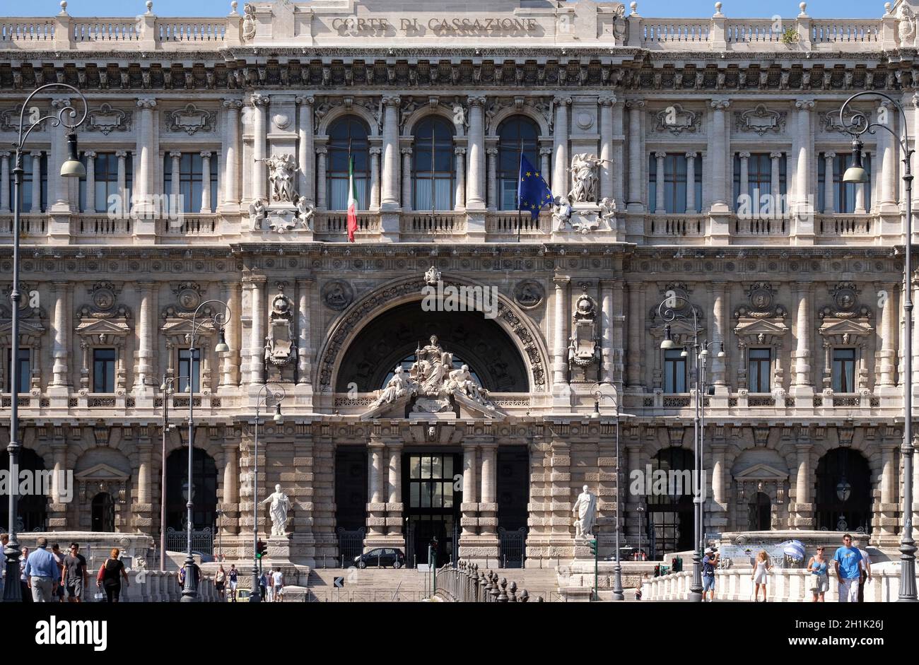 Palace of Justice(Palazzo di Giustizia), seat of the Supreme Court of ...