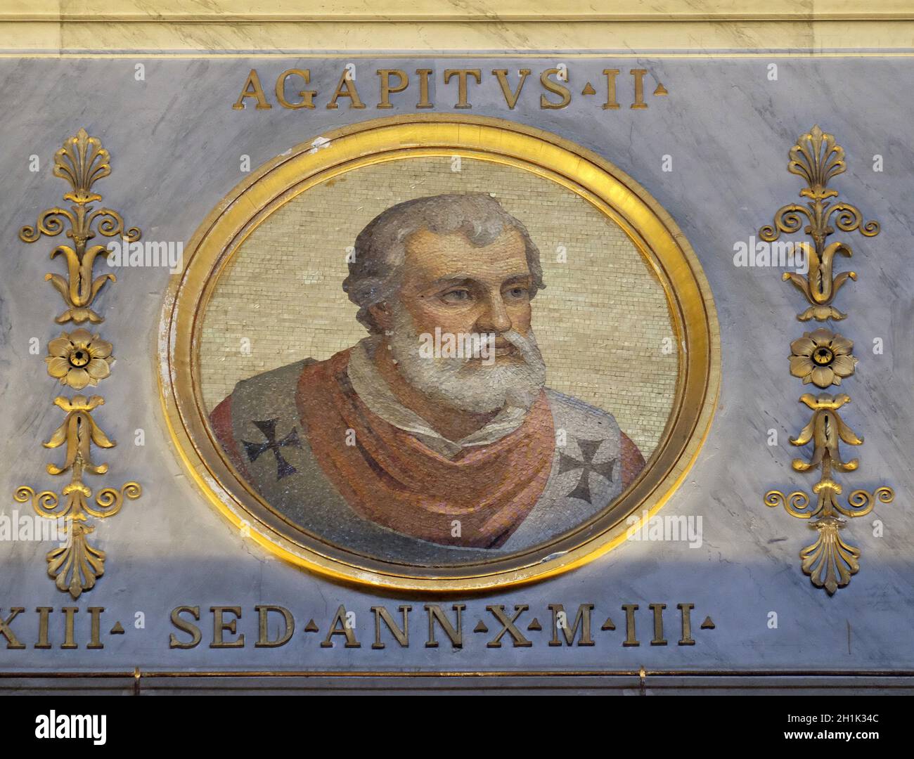 Pope Agapetus II was Pope from 10 May 946 to his death in 955 in the ...