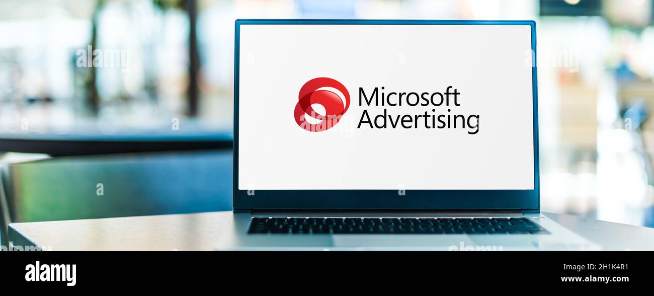 Microsoft advertising logo hi-res stock photography and images - Alamy