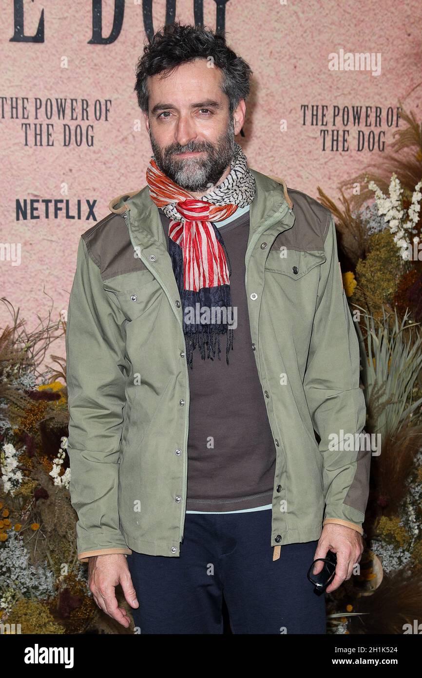 Paris, France, October 18, 2021. Mathieu Demy attending the premiere of ...