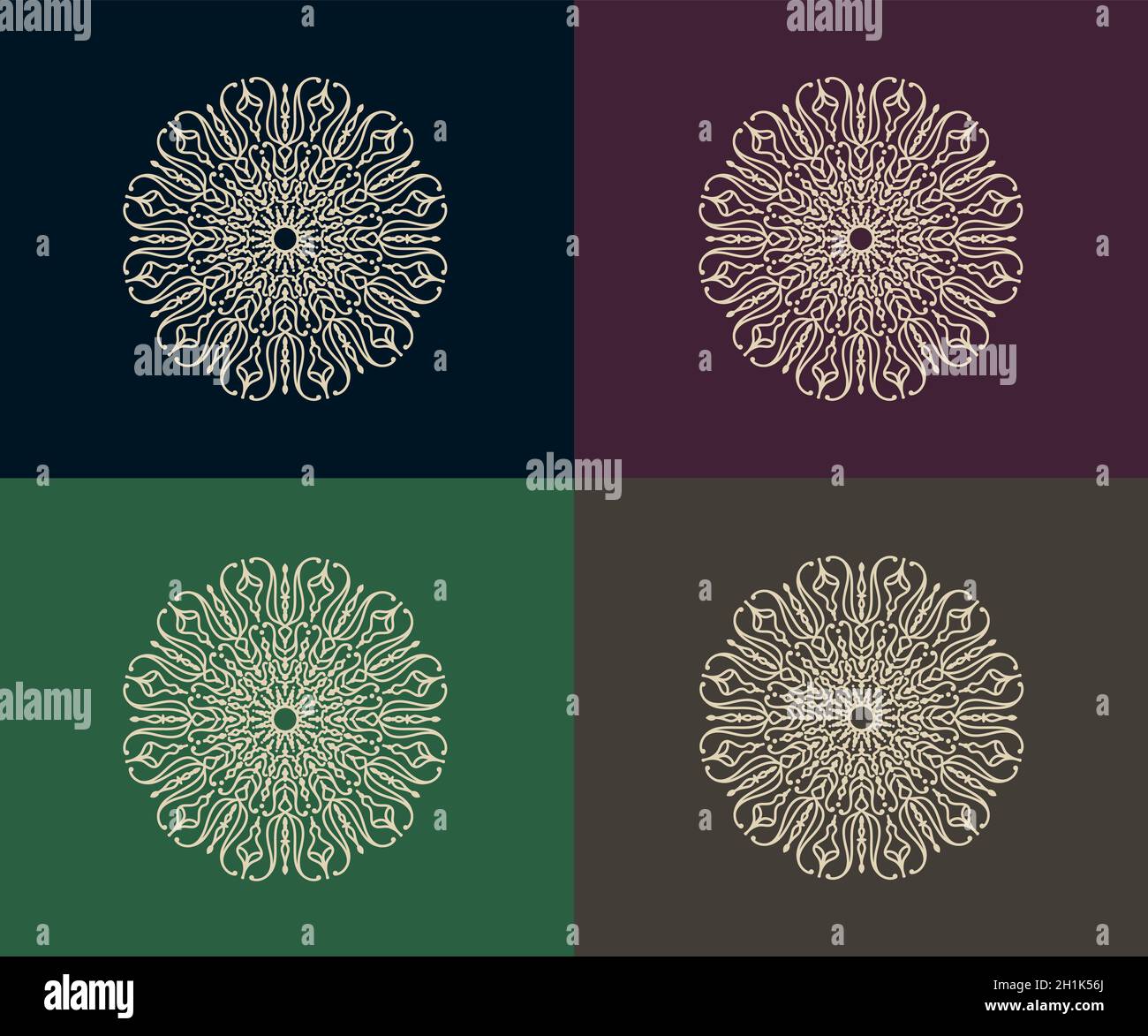 Mandala illustration mandalas pattern hi-res stock photography and ...