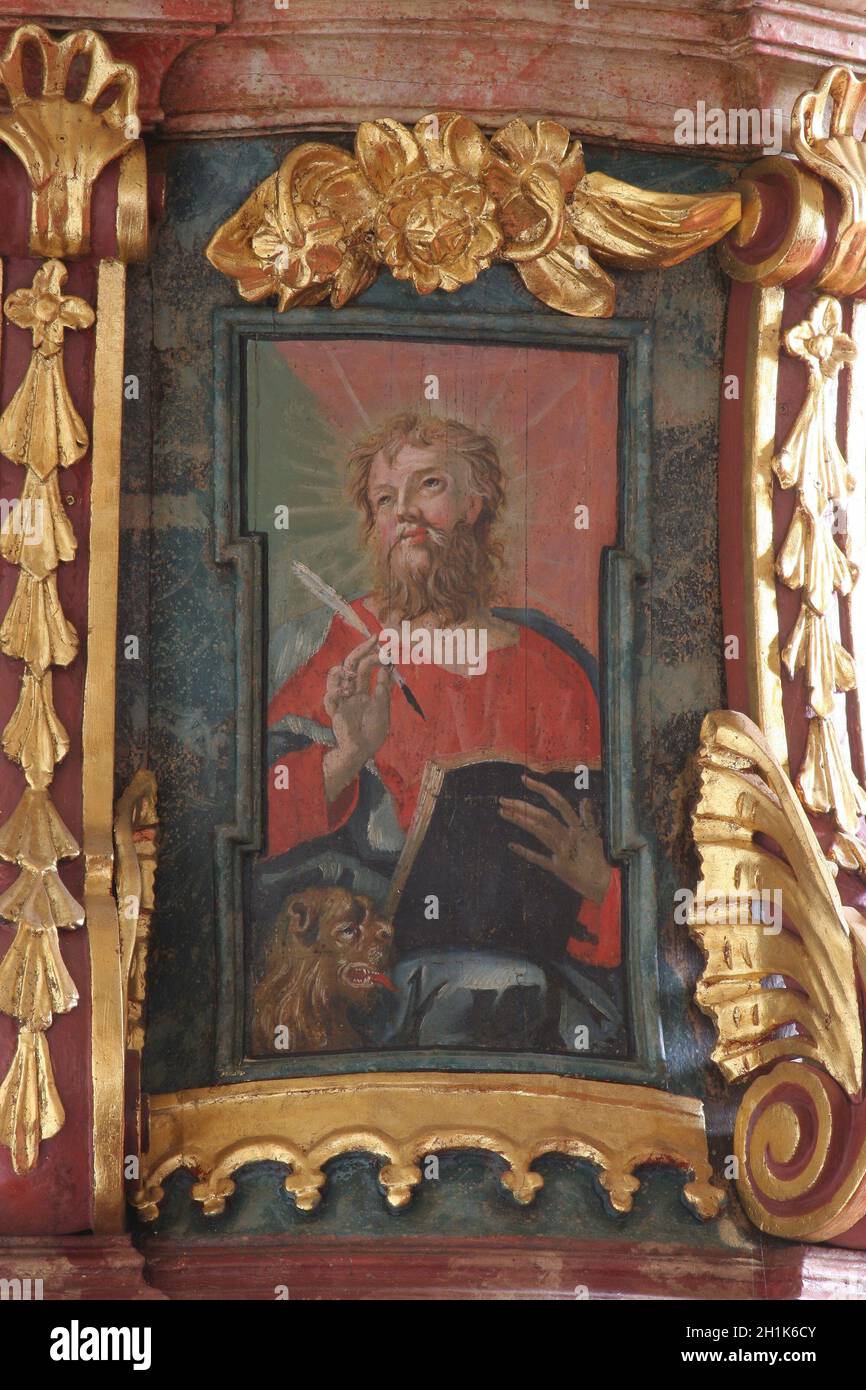 Saint Mark the Evangelist Stock Photo - Alamy