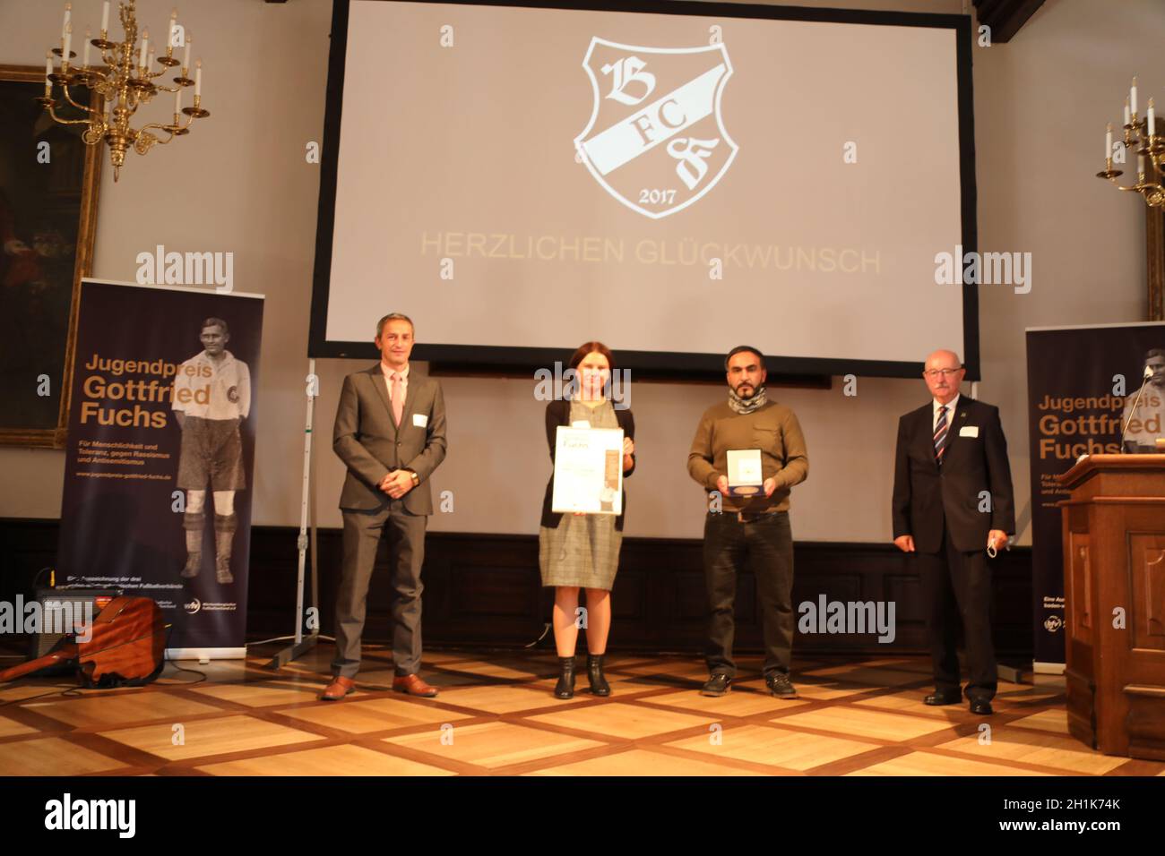 1. Platz (Bosporus FC Friedlingen), Preisverleihung Jugendpreis ...