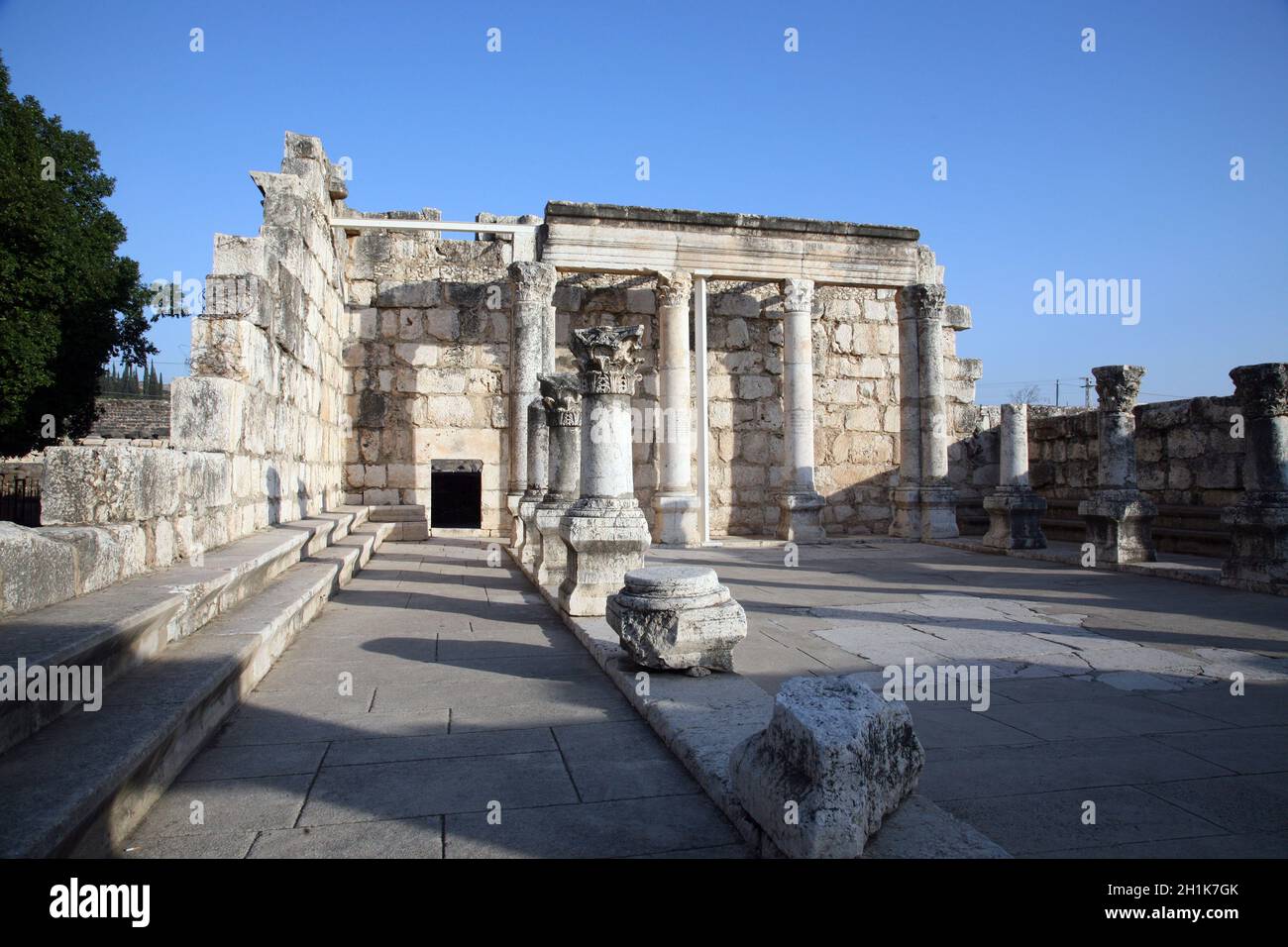 Synagogue of capernaum hi-res stock photography and images - Alamy