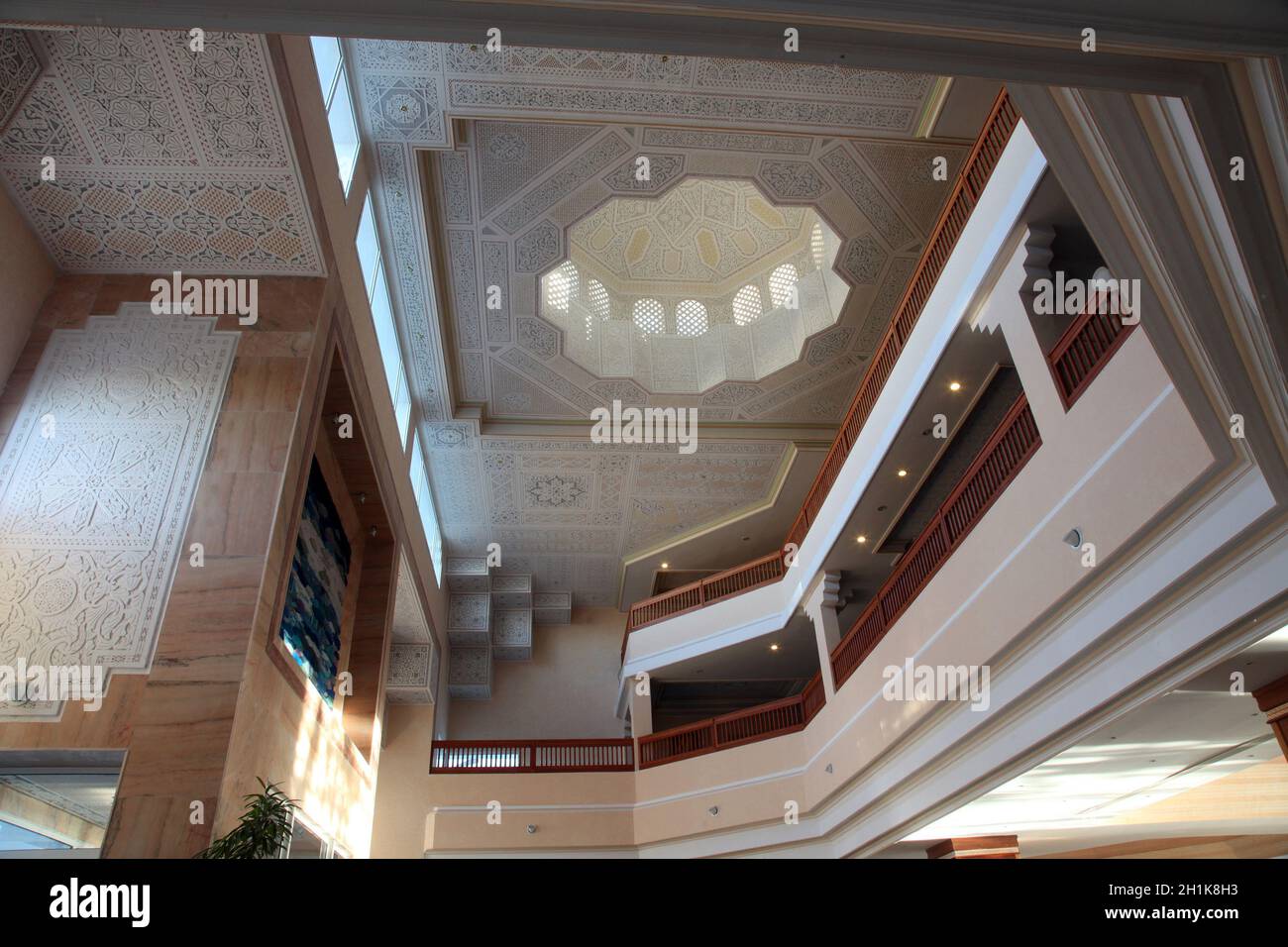 Tunisia modern arabic architecture Stock Photo - Alamy