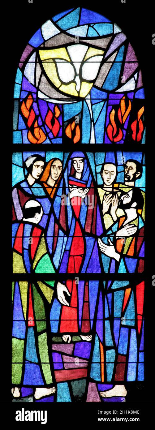 Descent of the Holy Spirit Stock Photo - Alamy