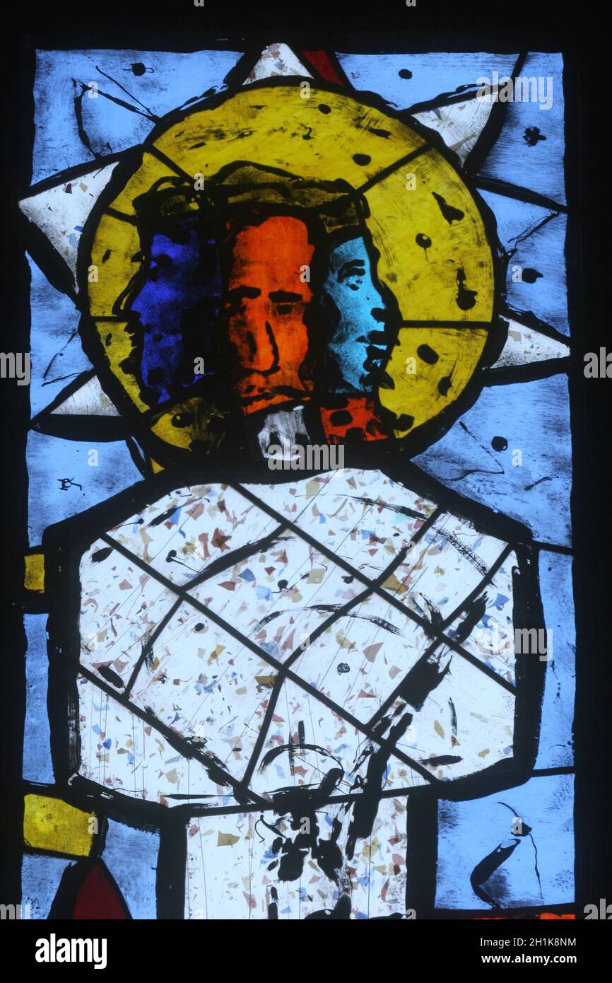 Chapel of the holy trinity window hi-res stock photography and images ...