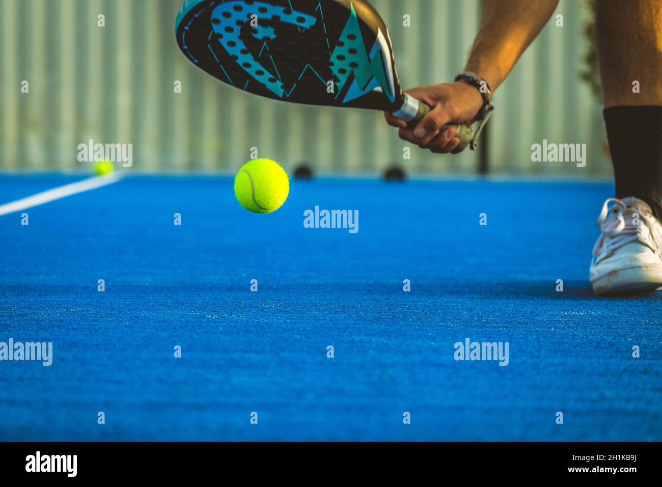 Padel tennis game hi-res stock photography and images - Alamy