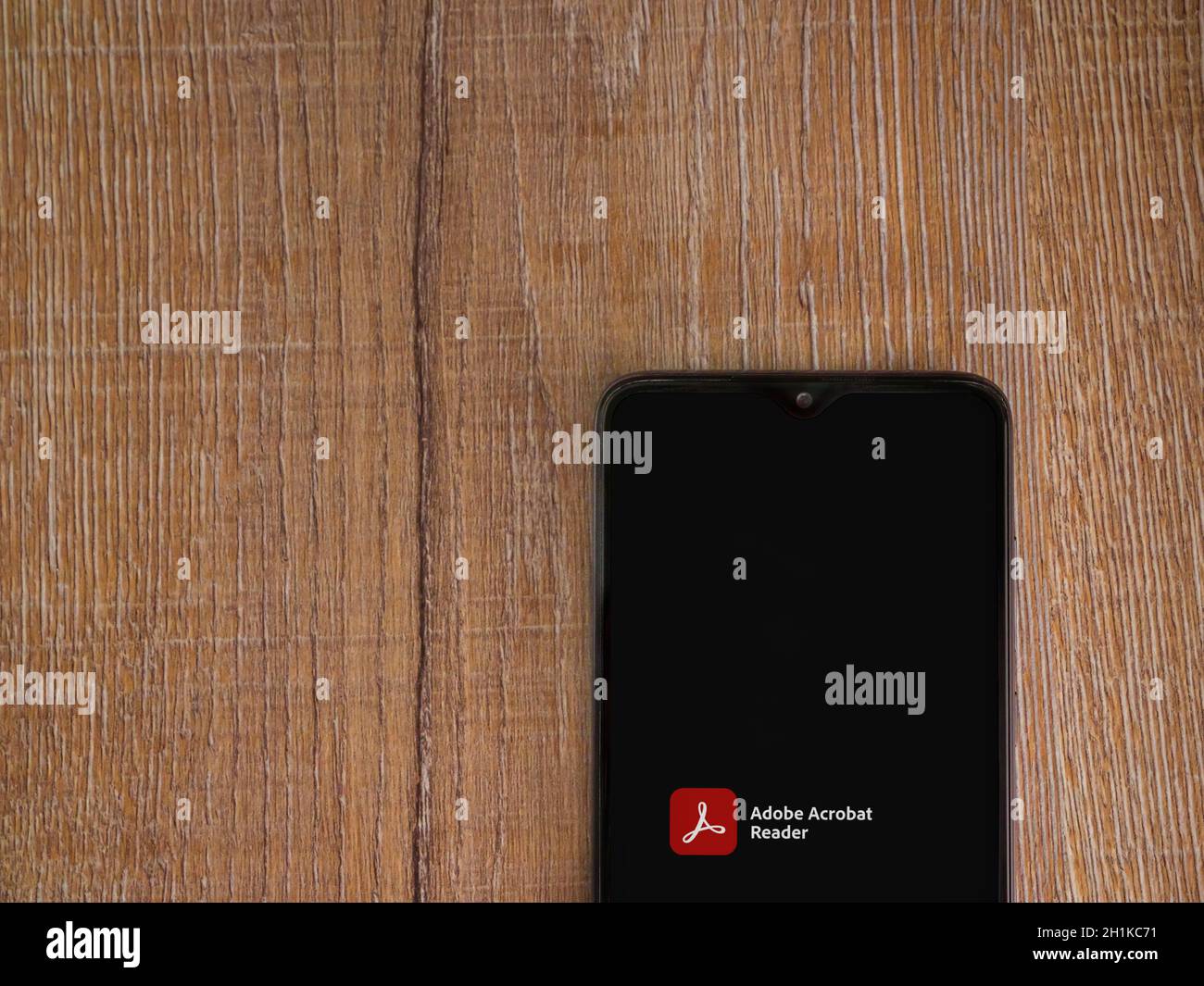 Lod, Israel - July 8, 2020: Adobe Acrobat Reader app launch screen with ...