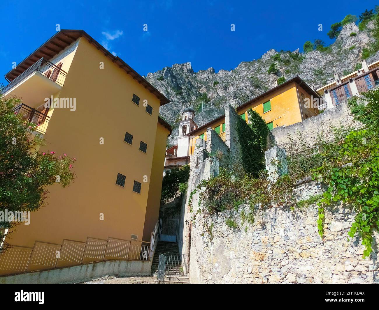 Limone sul Garda, Italy - The famous Village of Limone sul Garda on ...
