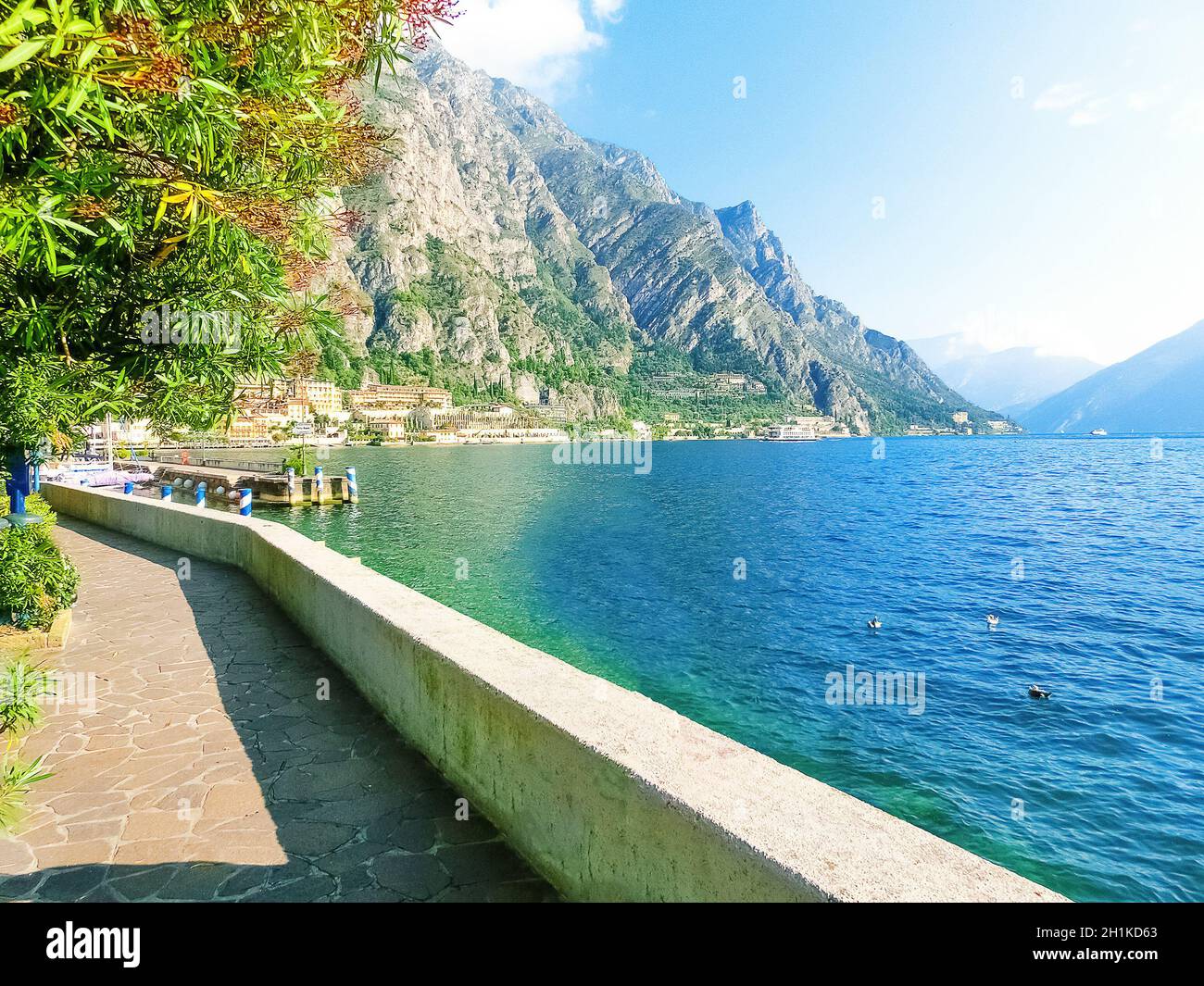 Limone sul Garda, Italy - The famous Village of Limone sul Garda on ...
