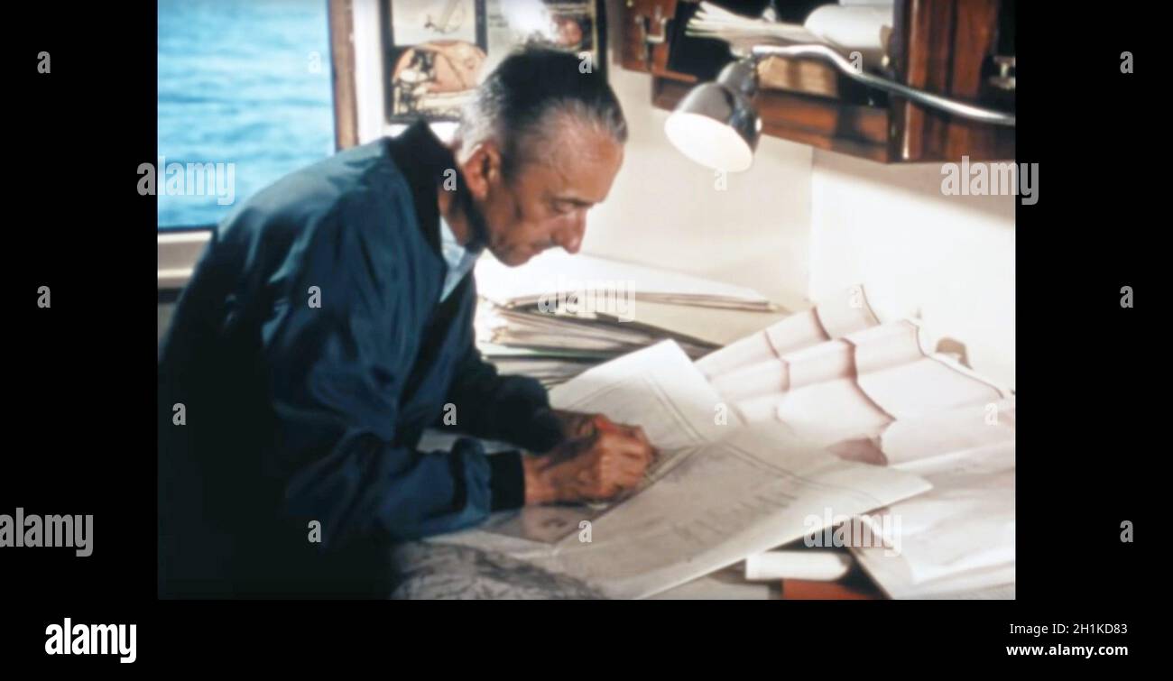 BECOMING COUSTEAU, Jacques-Yves Cousteau, 1970s, archive footage, 2021. © National Geographic ...