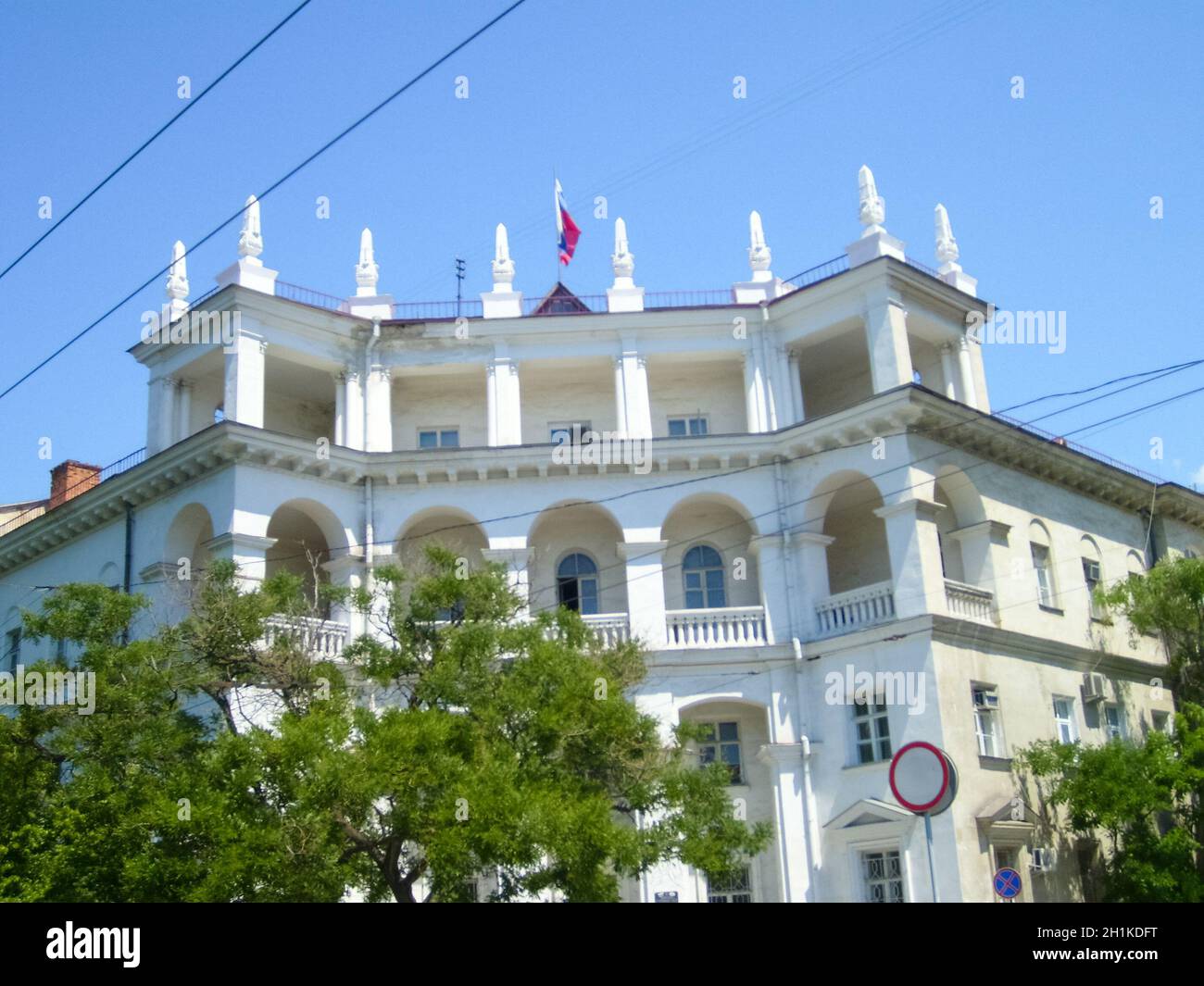 Republic of Crimea, Sevastopol - July 28, 2019: The architecture of the ...