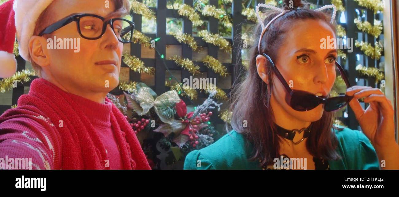 CHRISTMAS FREAK, from left: Sean Marlow, Amy Hagan, 2021. © Gravitas ...