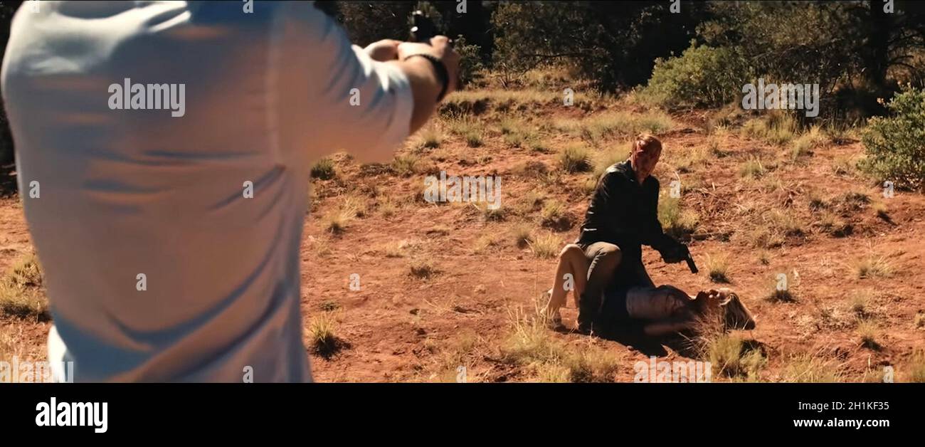 ECHOES OF VIOLENCE, from left: Heston Horwin, Chase Cargill, Michaella ...