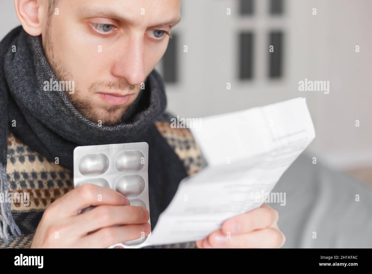 Medication information leaflet hi-res stock photography and images - Alamy