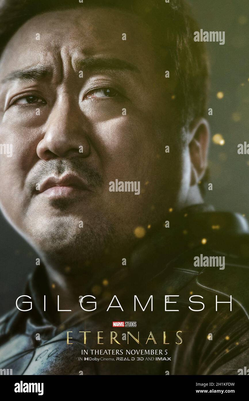 ETERNALS, US character poster, Ma Dong-seok as Gilgamesh, 2021. © Walt ...