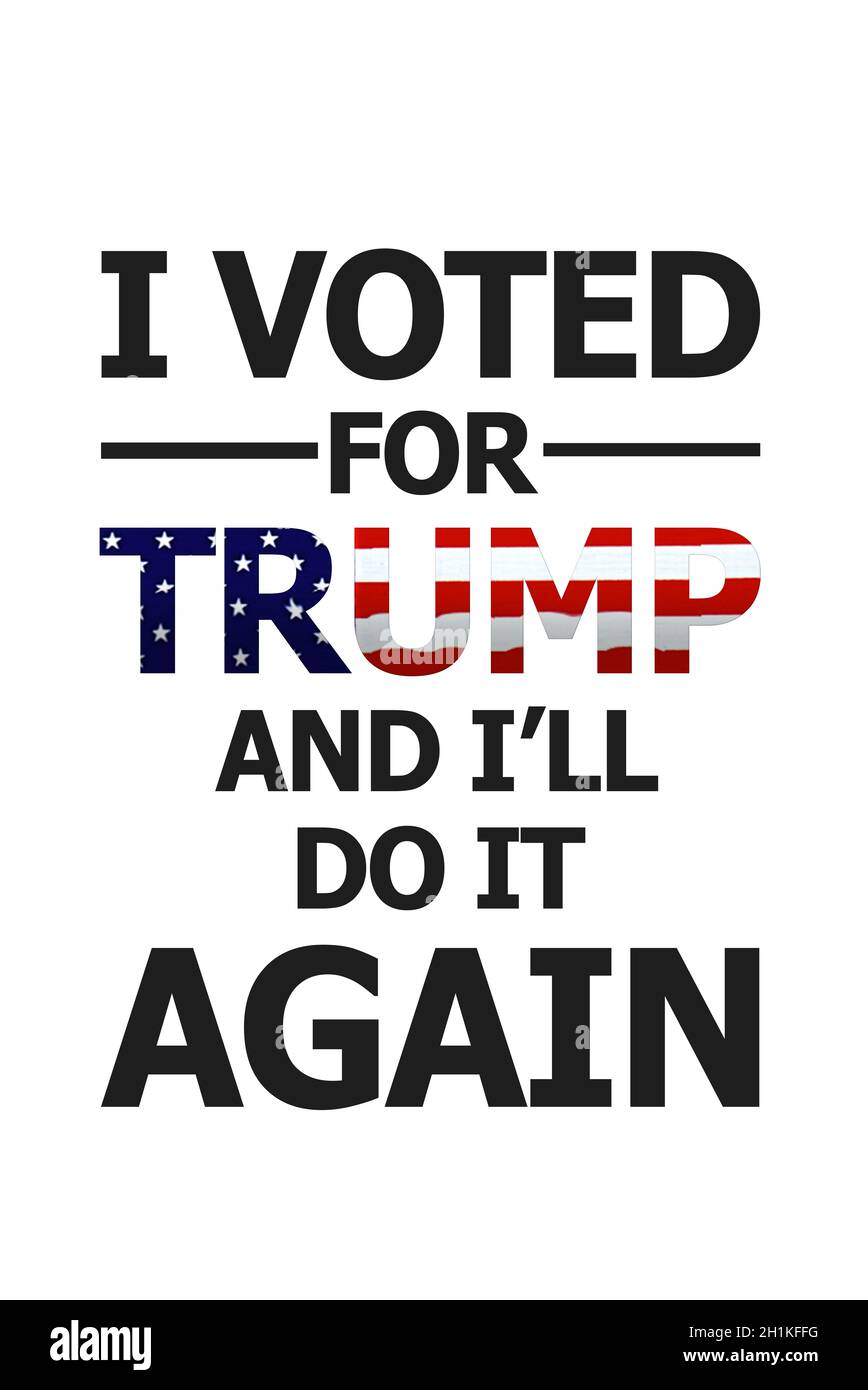 2020 trump Cut Out Stock Images & Pictures - Alamy