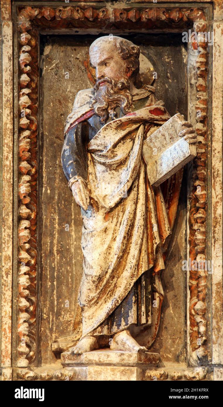 Saint, Altar of St. Anastasius in the Cathedral of St. Domnius in Split ...