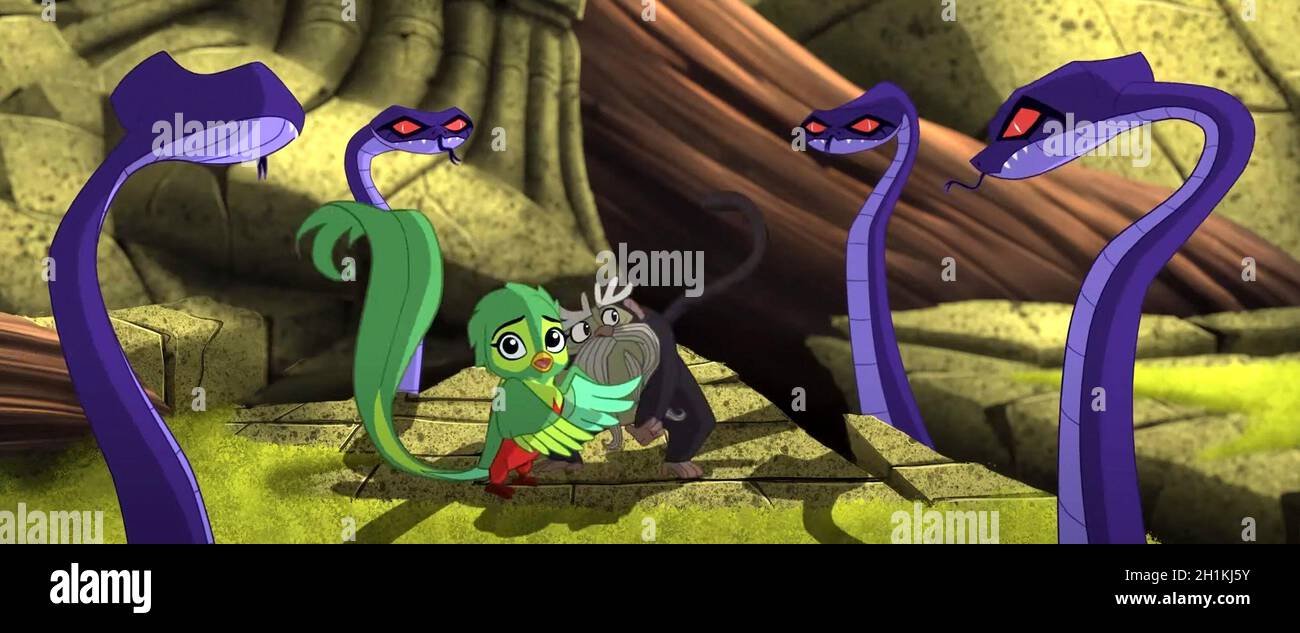 KOATI, center from left: Amaya, Whiskers, 2021. © Maya Cinemas North ...