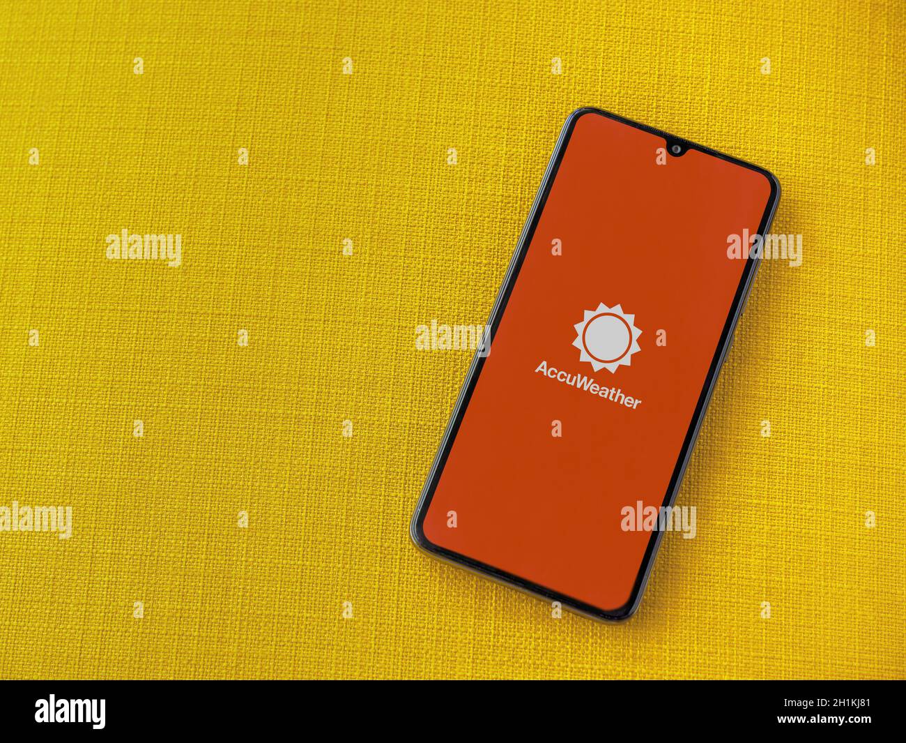 Accuweather logo hi-res stock photography and images - Alamy