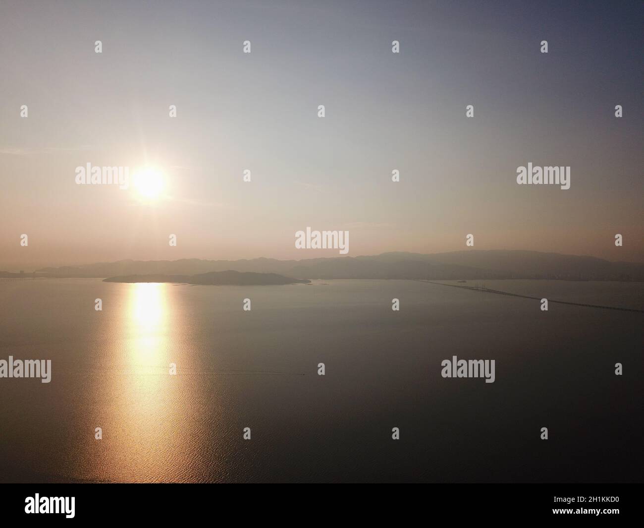 Penang Bridge in sunset hour Stock Photo - Alamy