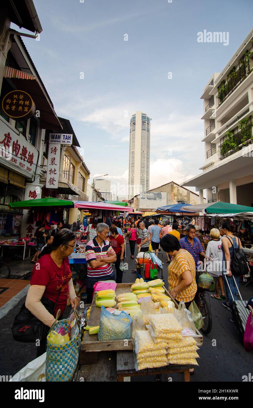 Chowrasta market hi-res stock photography and images - Alamy