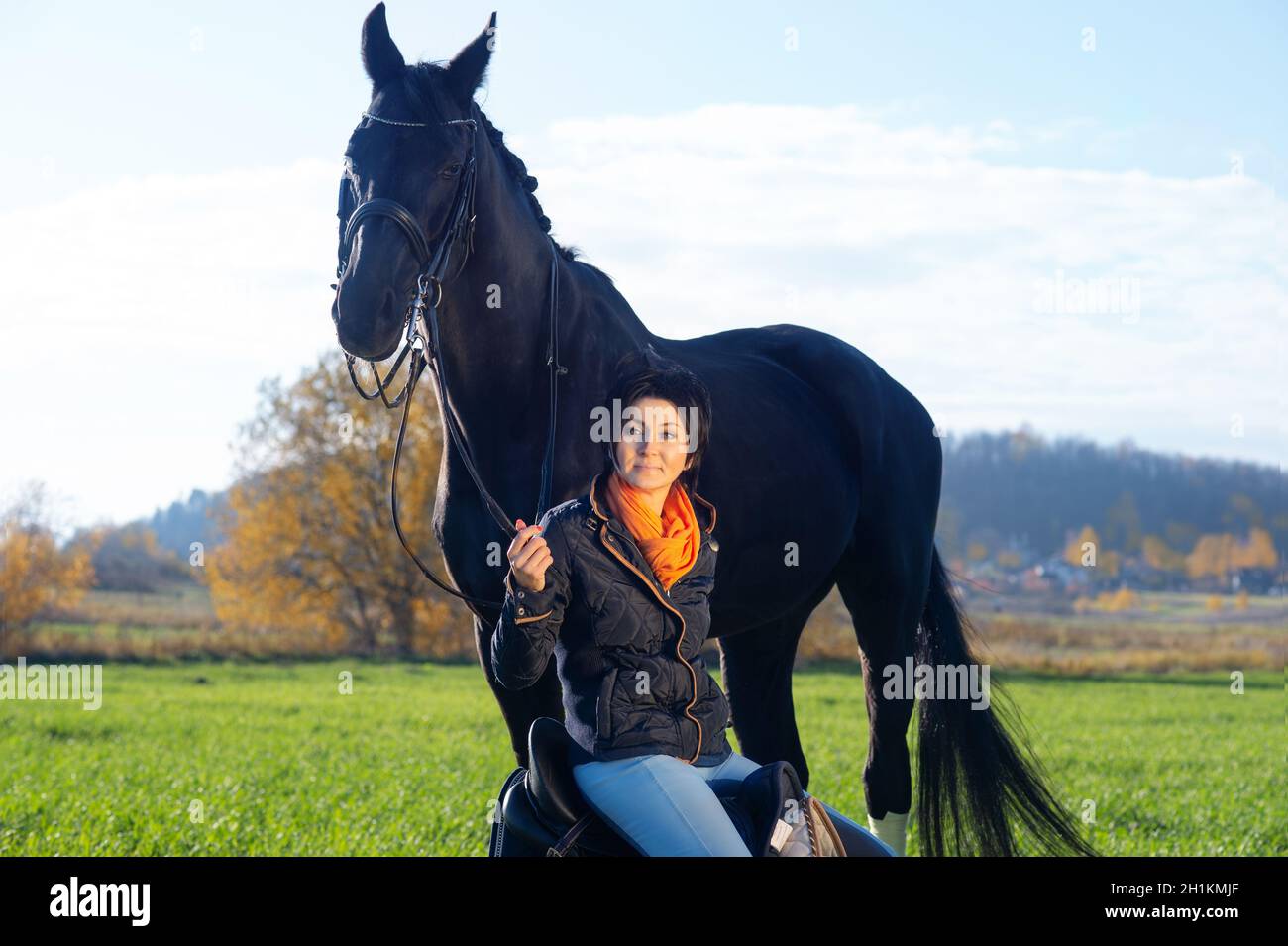 Rider and owner hi-res stock photography and images - Alamy